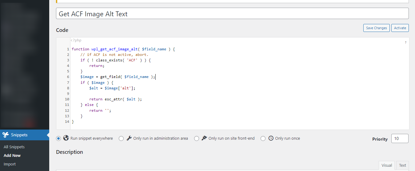How to add dynamic ACF Image Alt Text with in Oxygen – Code DPlugins